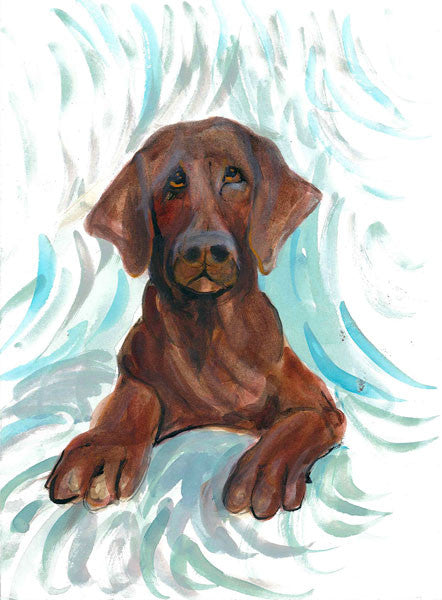 Chocolate Lab – King James Galleries